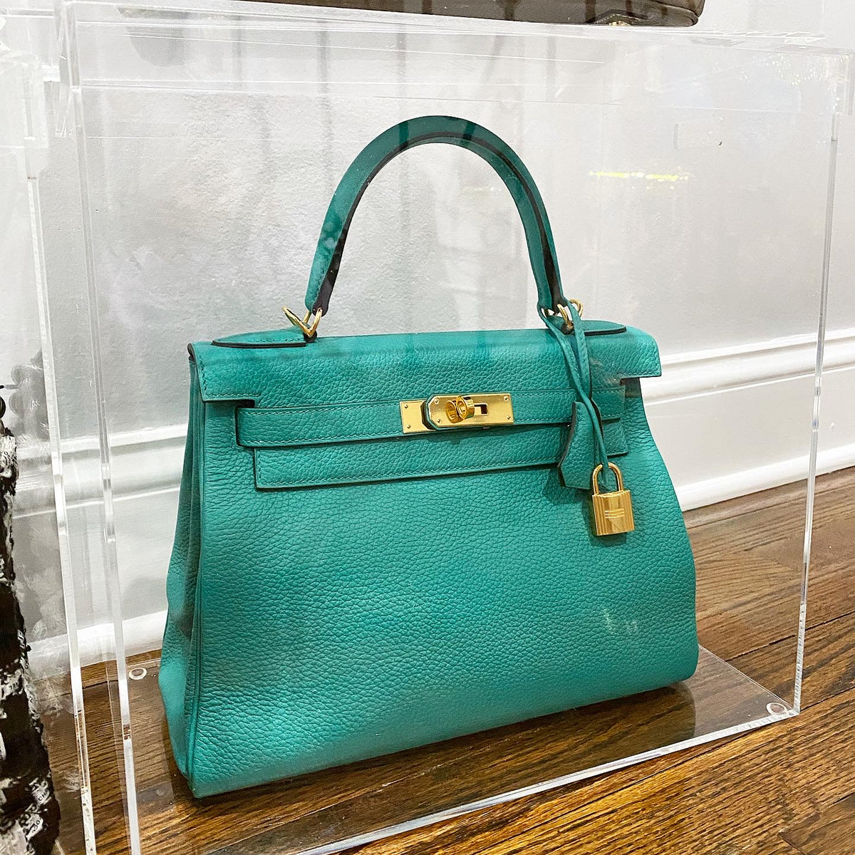 Designer Handbag Storage Case Made for Hermes Kelly – Luxury Bag Display